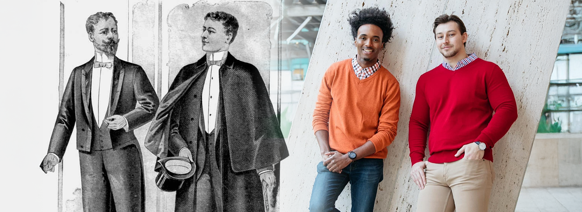 Men's Fashion Evolution: From Classic to Contemporary – Flying Point ...